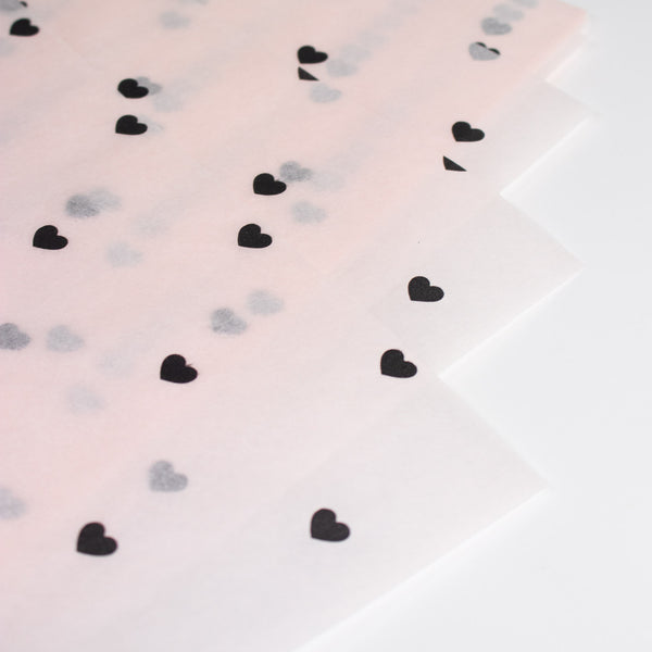 Heart Tissue Paper | Indigo & Jade Gold Coast Floristry Supplies