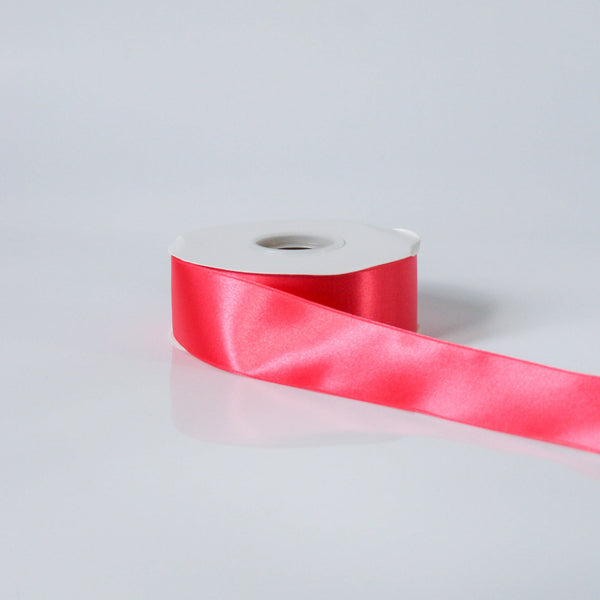 Satin Ribbon Double Face - Raspberry | Indigo&Jade Floristry Supplies ...